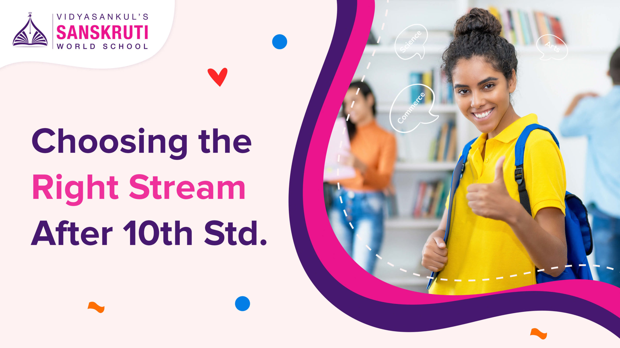 How to choose your stream after 10th std? | Sanskruti VidyaSankul